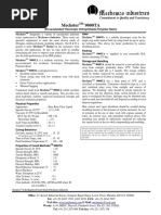 PMMA Data Sheet | PDF | Poly(Methyl Methacrylate) | Polymers