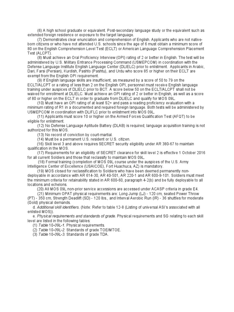 Da Pam 611 21 SB Mos | PDF | Land Mine | Underwater Diving