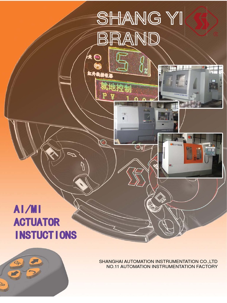 170149923 AIMI说明书 E PDF | PDF | Automation | Machines