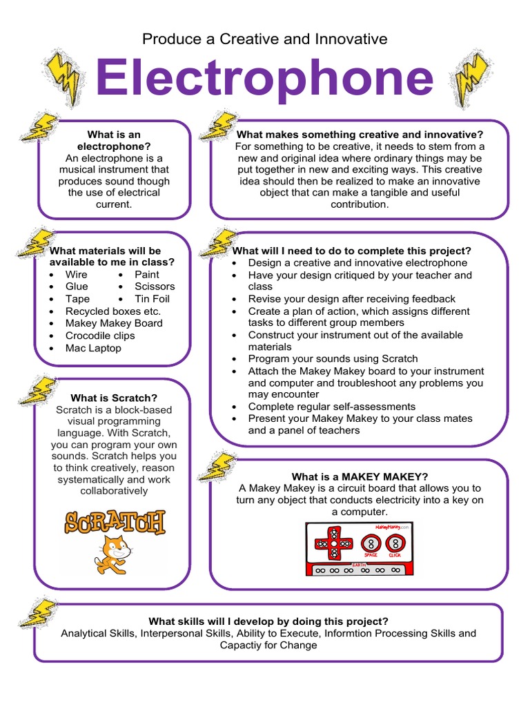 Instrument Design Project Task Sheet | PDF | Cognitive Science | Learning