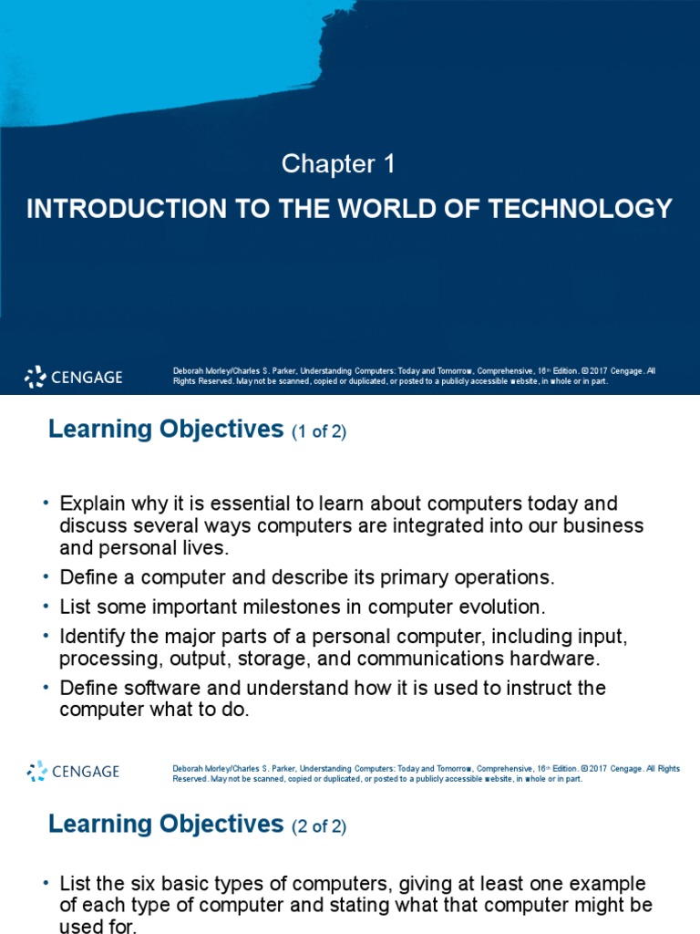 Ch1 Intro To Tech IntroCom | PDF | World Wide Web | Internet & Web