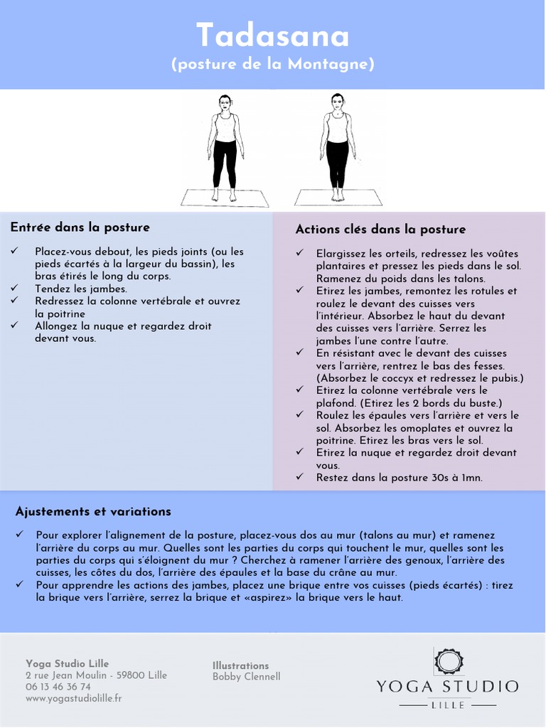 Fiche Tadasana | PDF | La nature