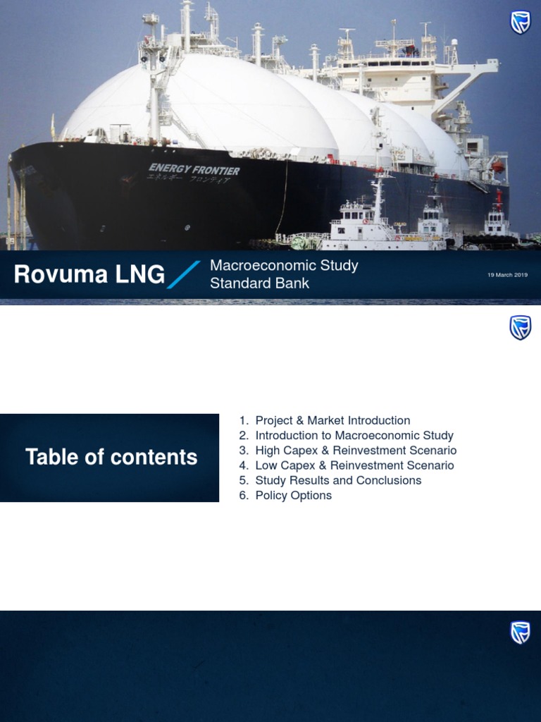 Rovuma LNG Project English Presentation | PDF | Net Present Value ...