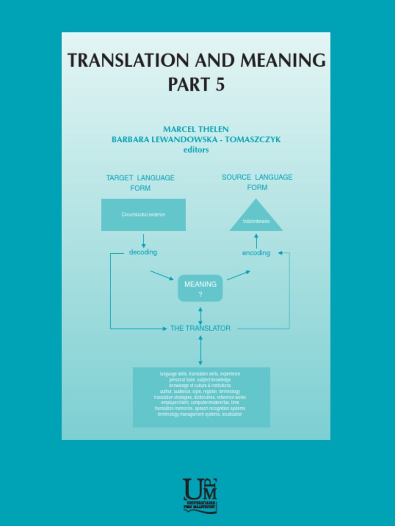 Translation and Meaning Part 5 | PDF | Translations | Linguistics