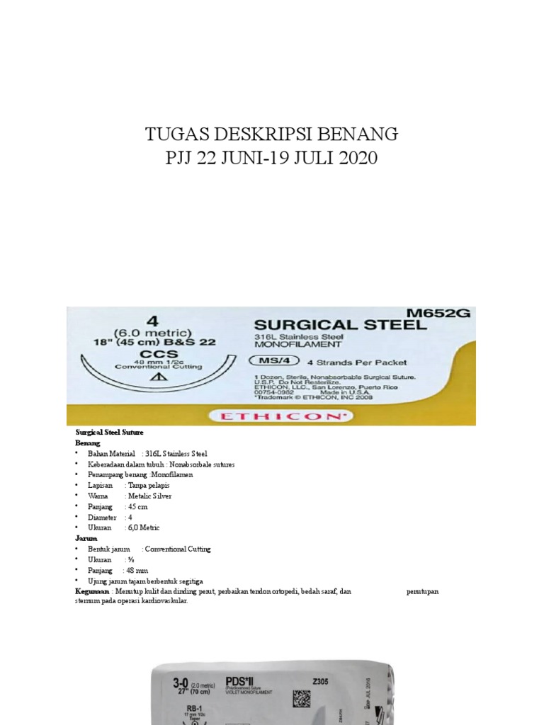 Benang Operasi PJJ 22 Juni-19 Juli | PDF