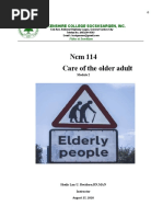 Fulmer SPICES Tool for Elderly Assessment | PDF | Geriatrics ...