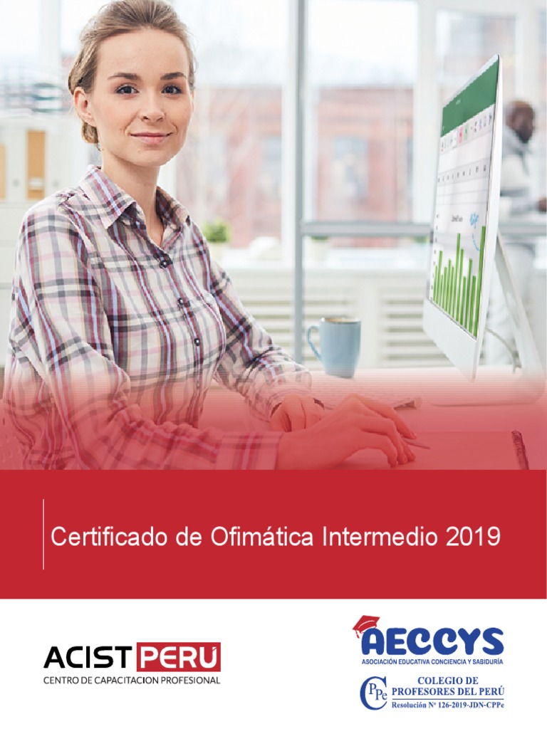 Obtener Certificado de Ofimatica Intermedio Rapida | PDF