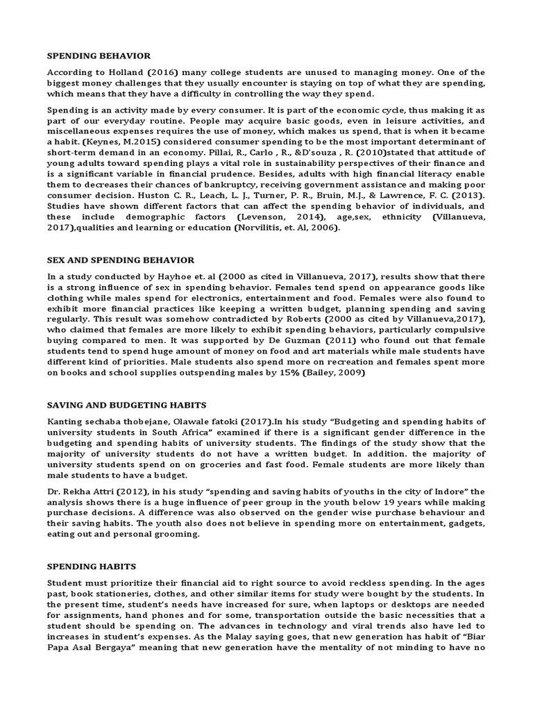 RRL Foreign | Download Free PDF | Saving | Student Loan