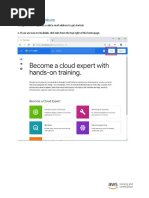 Getting Started in Qwiklabs | PDF