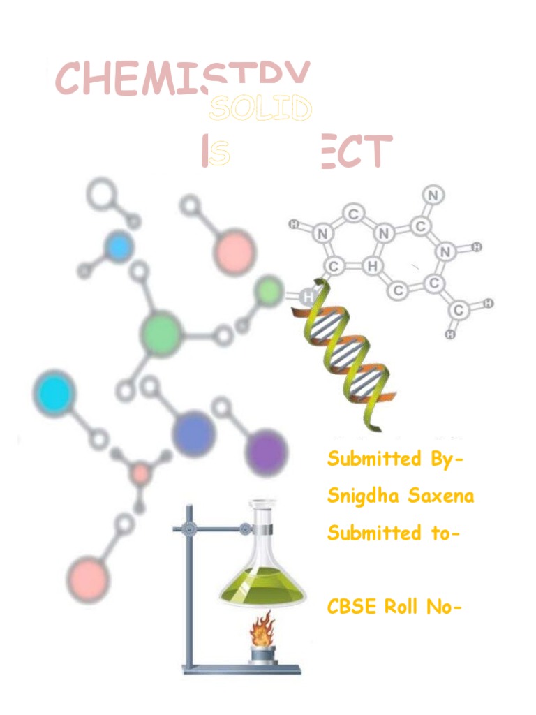 Chemistry Project Class 12 - 9thfeb (HCP Left) | PDF | Crystal ...