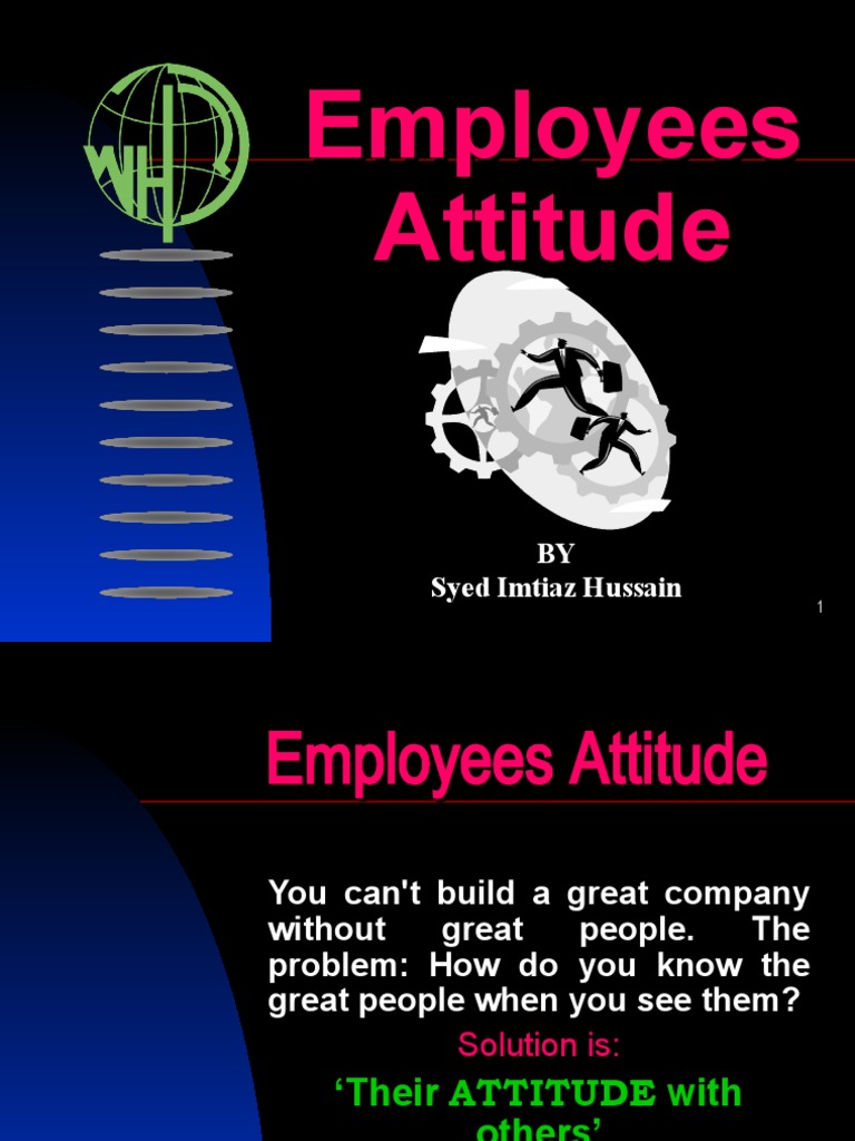 How to Recognize Great Employees Through Their Attitude | PDF ...