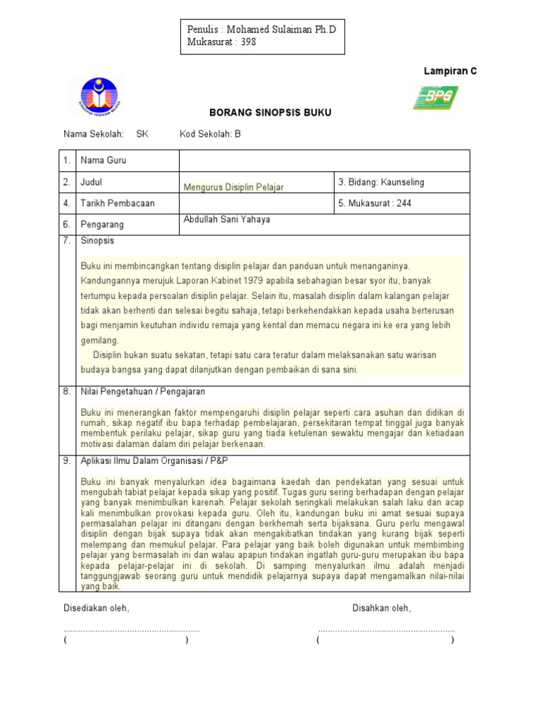 Sinopsis Buku3 | PDF | Pengembangan Diri