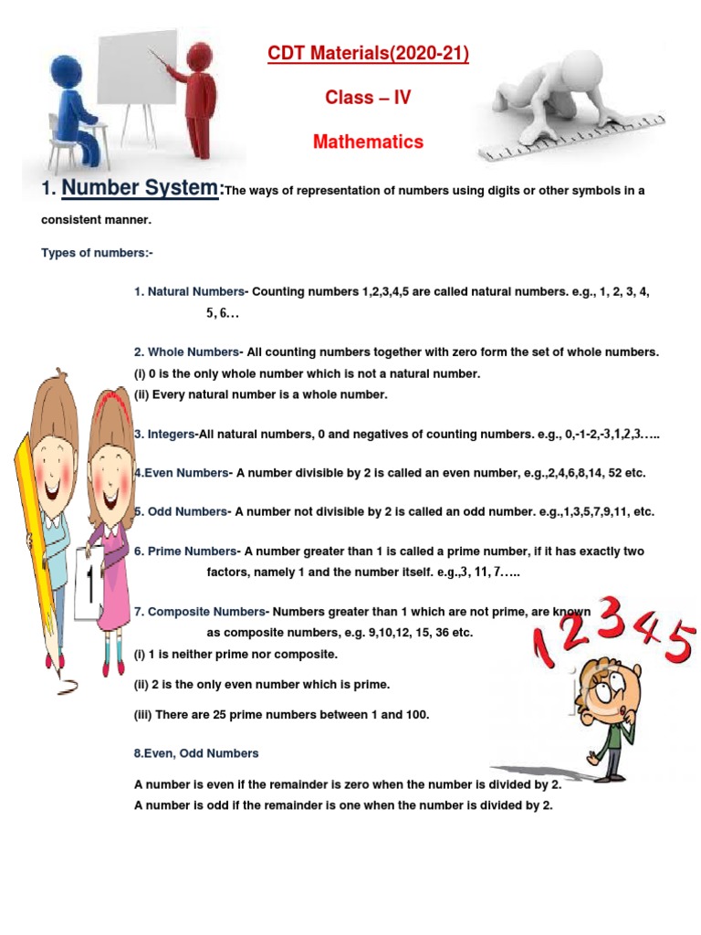 Number System: Mathematics | PDF | Rectangle | Triangle