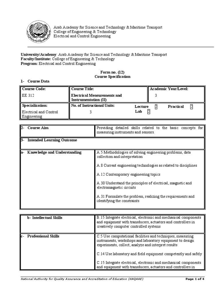 National Authority For Quality Assurance and Accreditation of Education ...