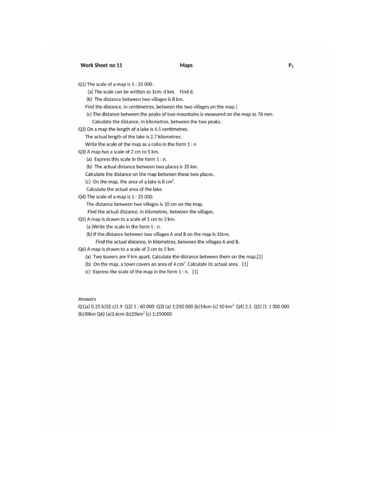 Maths 4024 Paper 1 Worksheets | PDF