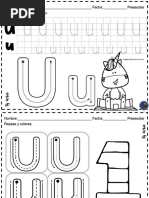 Hojas de Trabajo - Semanal - Vocal O | PDF | Hogar, jardinería y bricolaje