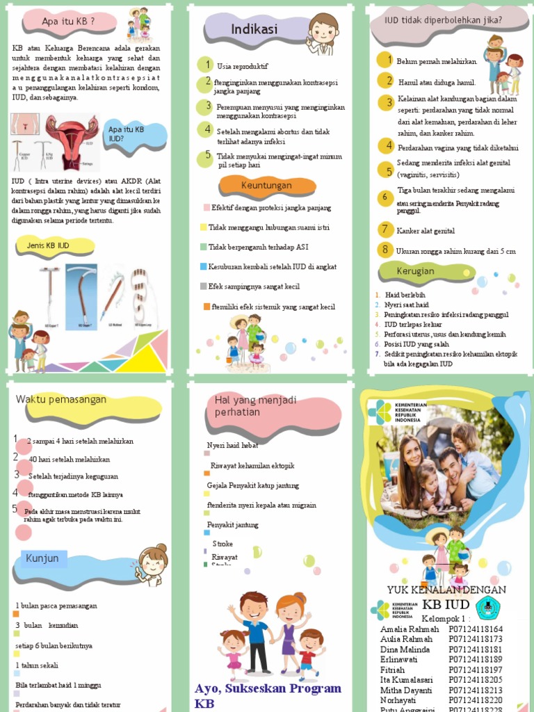 Leaflet KB Iud PDF | PDF