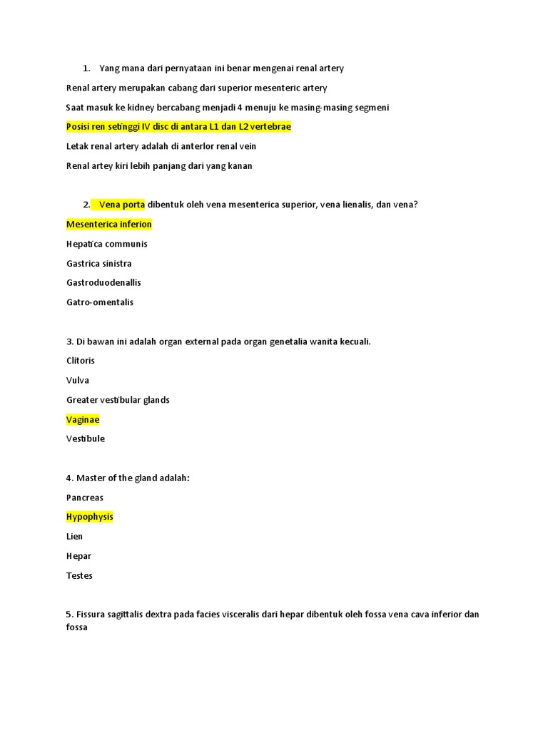Soal Sebelum Remed | PDF