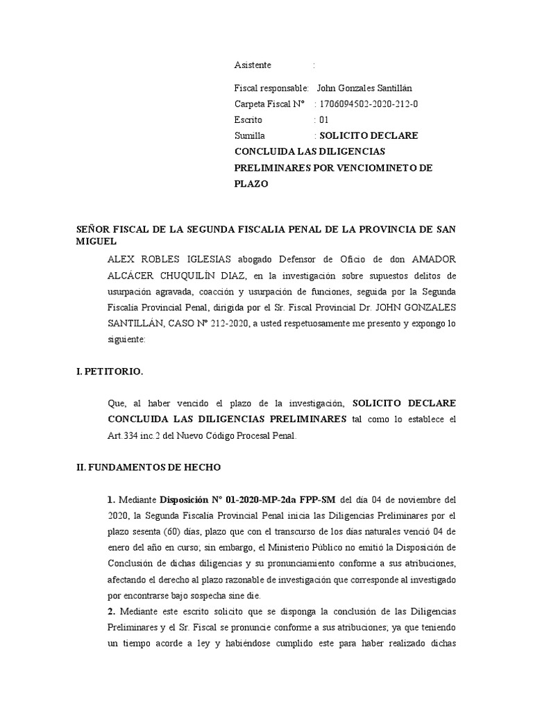 Modelos de Escritos Judiciales | PDF | Fiscal | Política