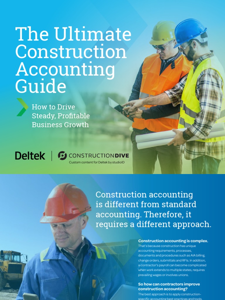 The Ultimate Construction Accounting Guide: How To Drive Steady ...