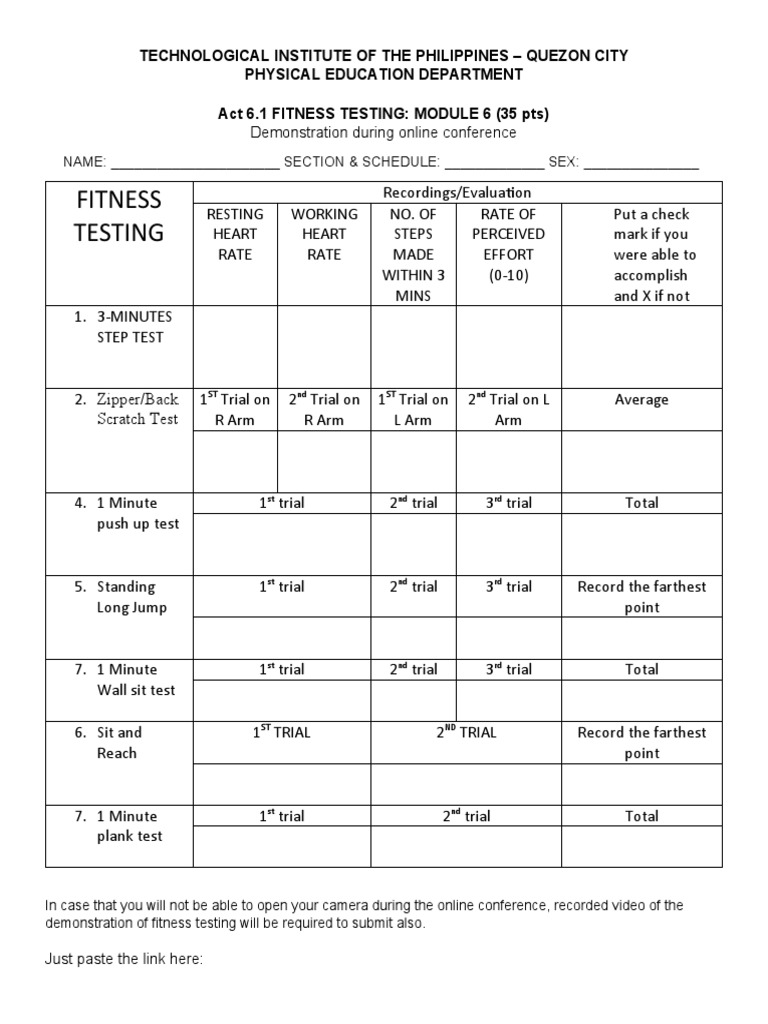 Pathfit Journal Week 6-3 | PDF | Human Nature