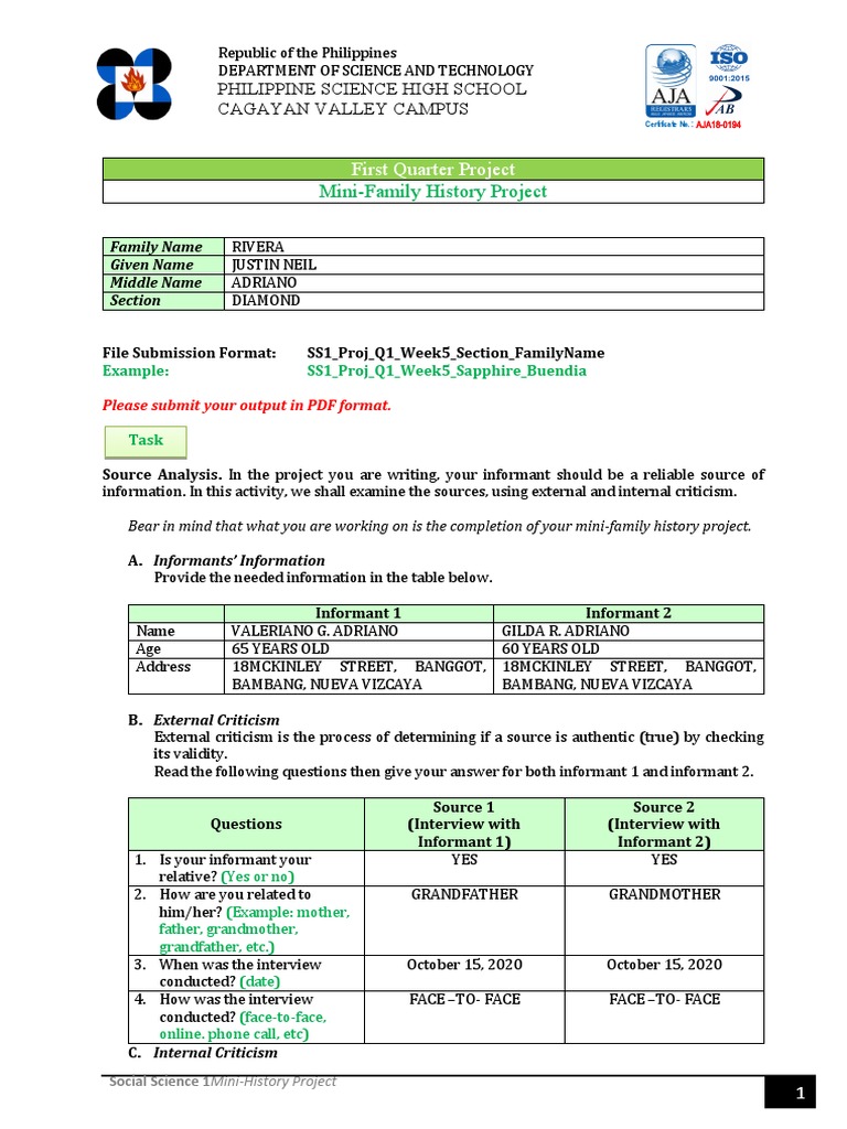 SS1 - Project - Q1 - Week 5 - Diamond - Rivera | PDF | Internet