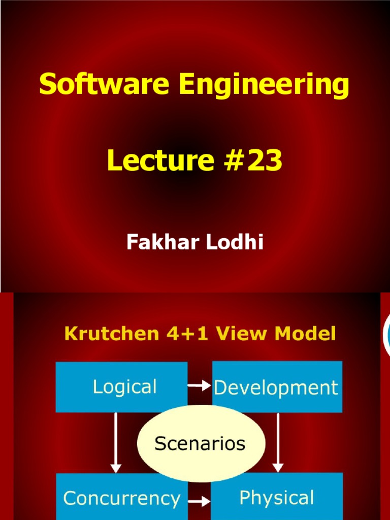 Software Engineering I - CS504 Power Point Slides Lecture 23 | PDF