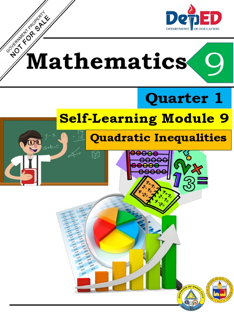 Math9 Q1 M9 Final | PDF | Quadratic Equation | Equations