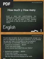 Ejemplos de How Many y How Much | PDF | Relaciones personales, crianza ...