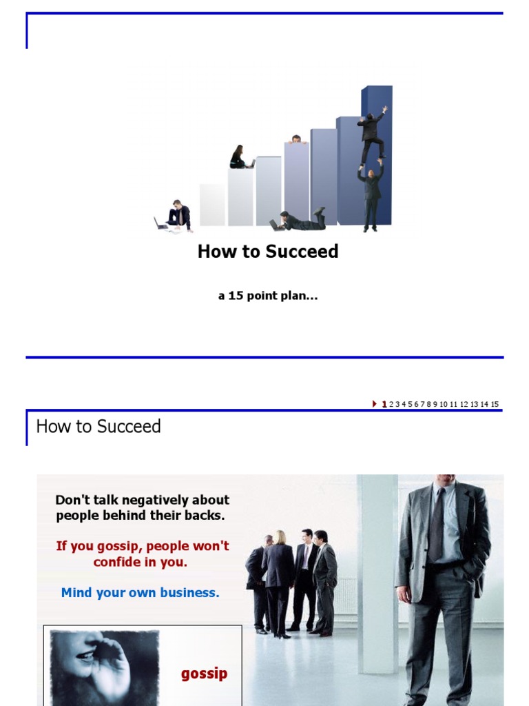 Secrets to Achieving Success | PDF