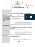 Format For A-42 Form | PDF | Apartment | Ownership