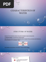 Chemical Properties of Water | PDF | Chemical Bond | Chemical Polarity