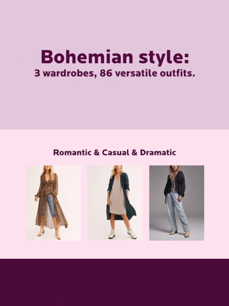 Boho Capsule Wardrobe | PDF