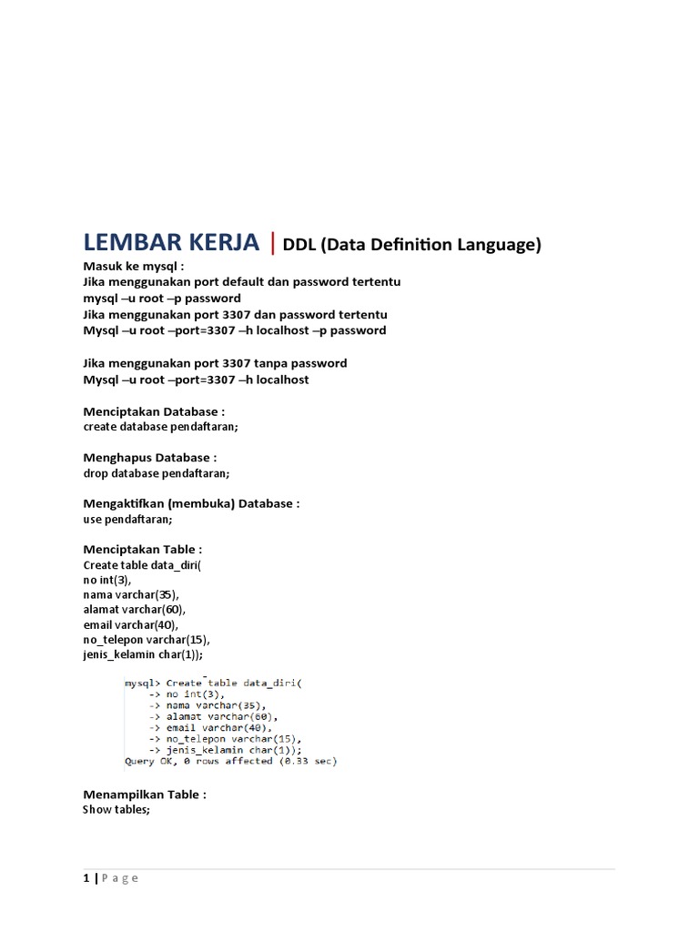 LK 03b (SQL - DDL, DML, Trigger, Procedure, Function) | PDF