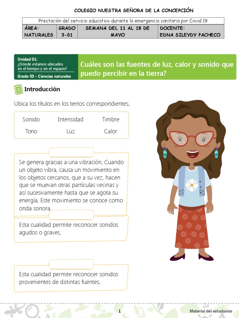 Luz, Calor y Sonido-Final | PDF | Sonido | Calor