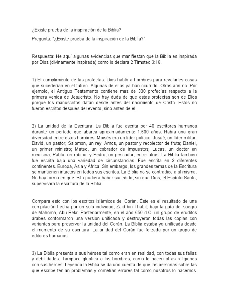 La Continuidad de La Biblia | PDF | Biblia | Divinidad (disciplina ...