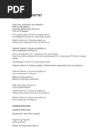 Praise and Worship Songs-Tagalog | PDF