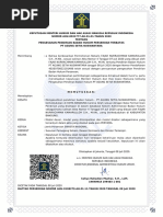 Contoh SK Kemenkumhamm | PDF