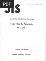 Jis D1607 | PDF
