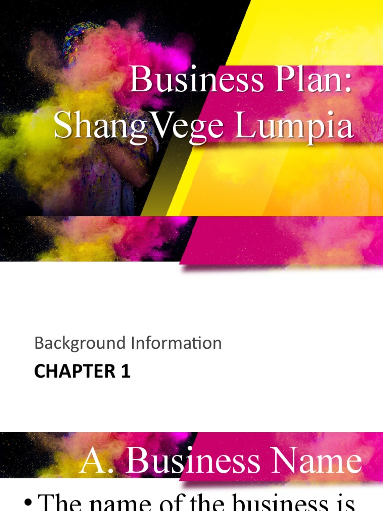 Entrep Business Plan Report Edited | PDF | Foods | Food And Drink ...