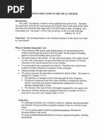 Confirmation Class Lessons | PDF | United Methodist Church | Eucharist