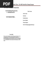 SFAS Prep: 14-Week Workout Plan | PDF