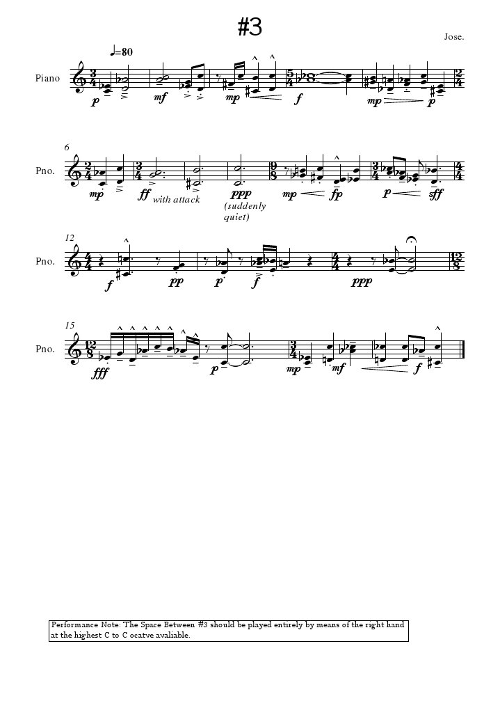 Advanced Piano Sheet Music | PDF