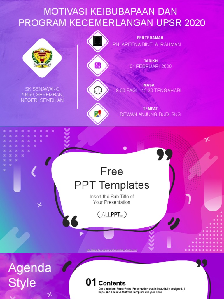 Backdrop Program Kecemerlangan Tahun 6 2020 | PDF | Infographics ...