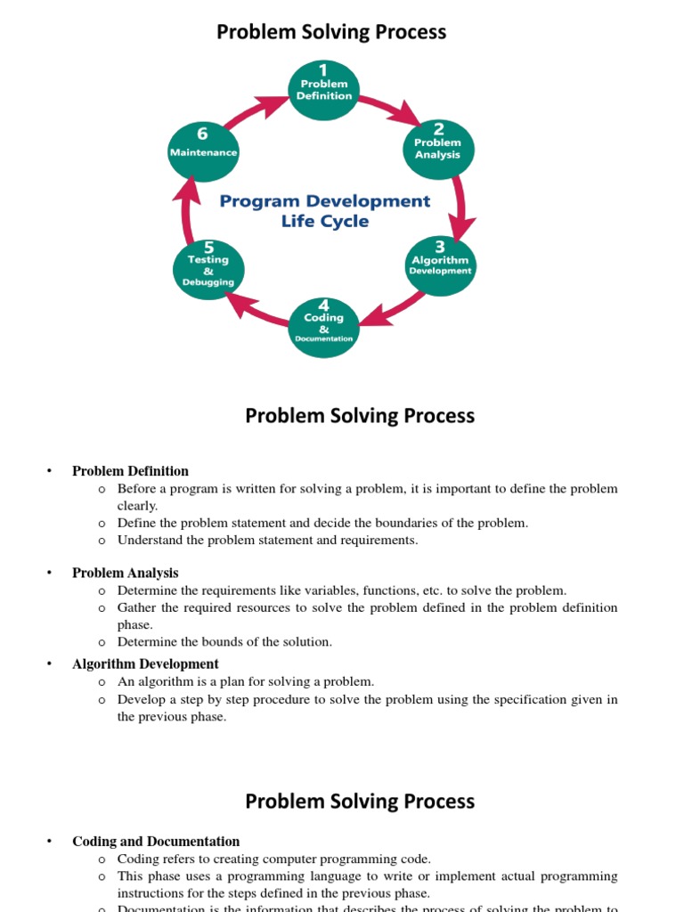 Class 4 - Problem Solving Process | PDF