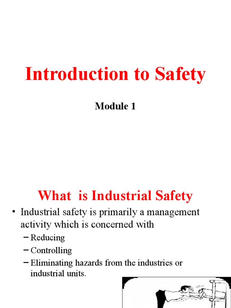 Module 1, Introduction To Safety | PDF | Occupational Safety And Health ...