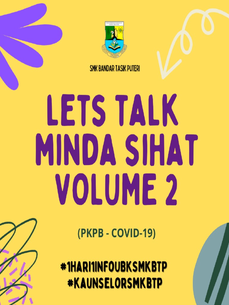 Ubksmkbtp - Lets Talk Minda Sihat | PDF