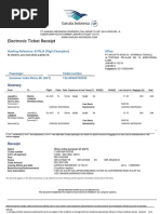Electronic Ticket Sabre Fares Ticketing Guide | PDF | Written ...
