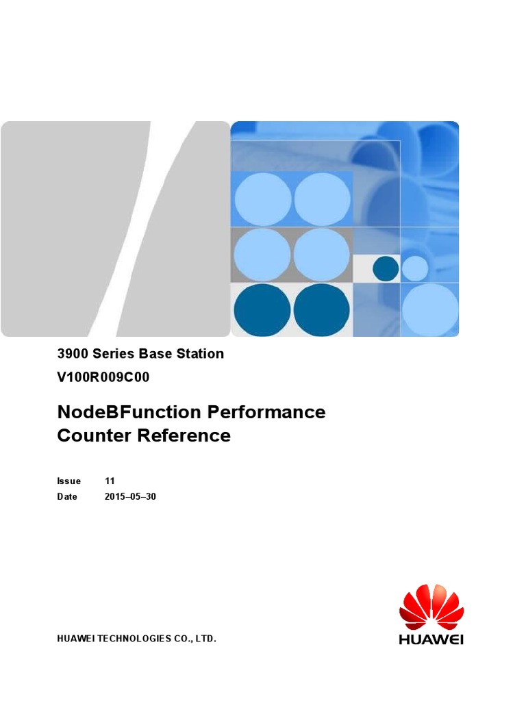 PDF 3900 Series Base Station Nodebfunction Performance Counter ...