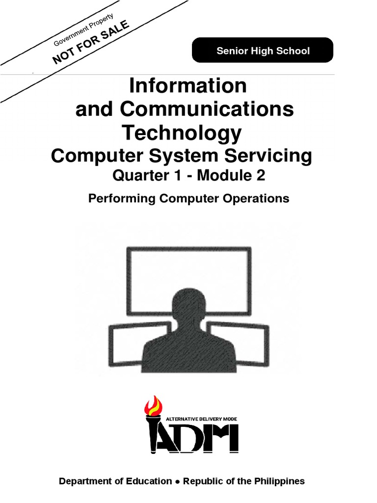 ICT-CSS12 Q1 Mod1 PerformingComputerOperations Version1 | PDF ...